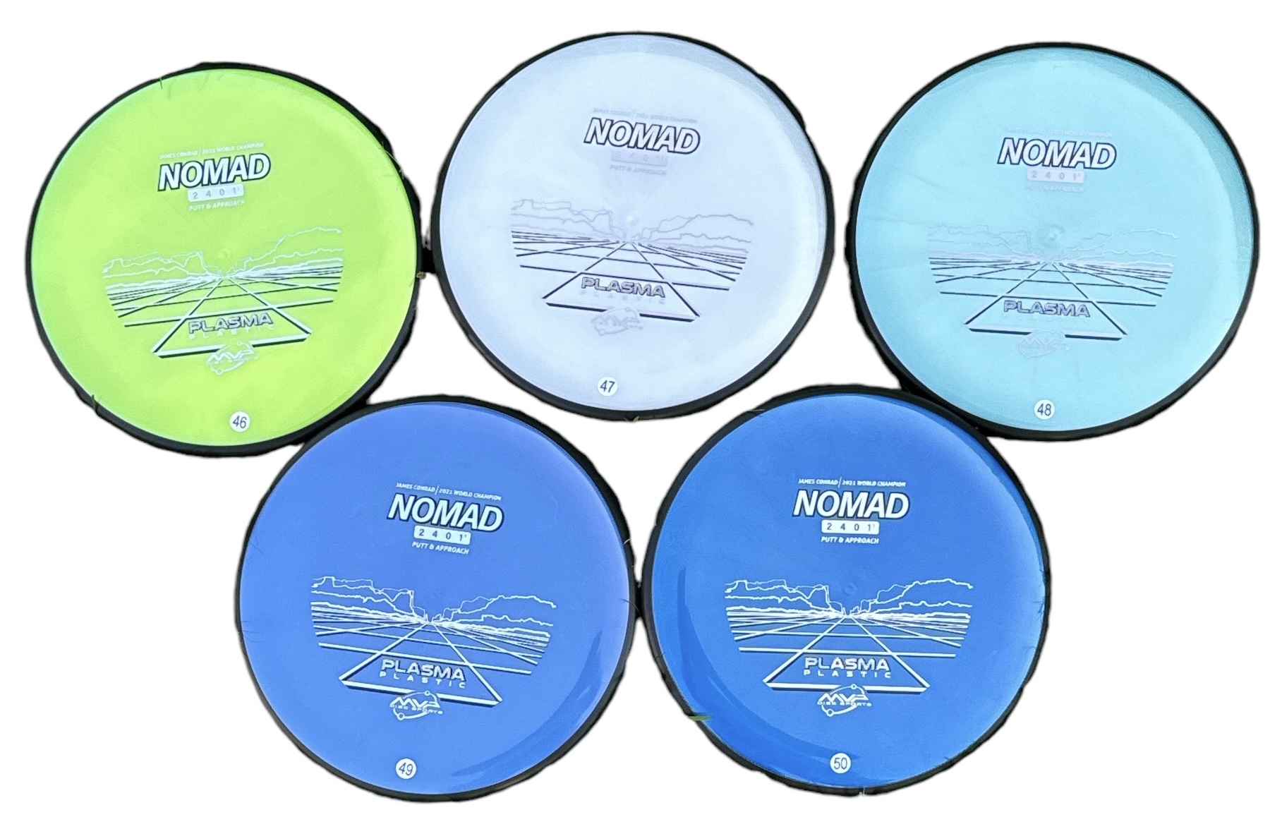 Nomad Plasma James Conrad 2021 World Champion - Mickes Discgolf